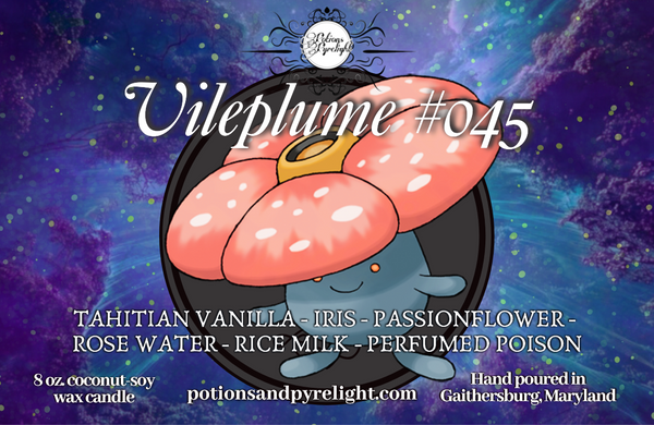 Pokemon - #045 Vileplume Fandom Scented Jar Candle – Potions & Pyrelight