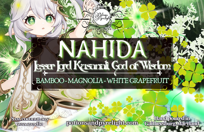Genshin Impact - Nahida - Lesser Lord Kusanali, God of Wisdom Scented ...